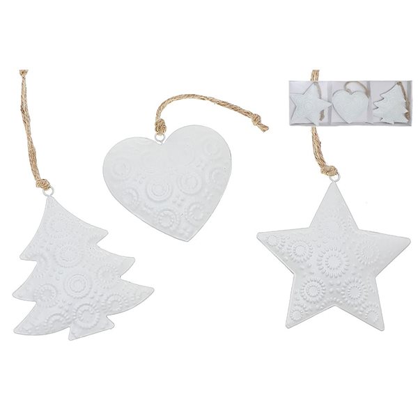 iH casadécor Wooden Ornament Star Heart Tree XM-MO1040 | RONA