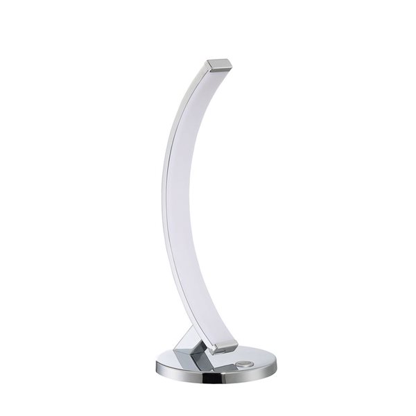 Kendal Lighting ARCH Chrome LED Table Lamp PTL8015-CH | RONA