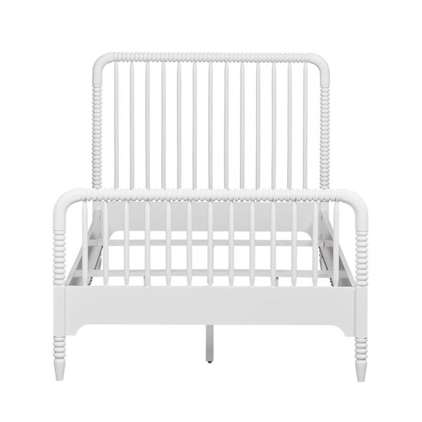 Little Seeds Rowan Valley Linden White Wooden Twin-Size Kids’ Bedframe ...