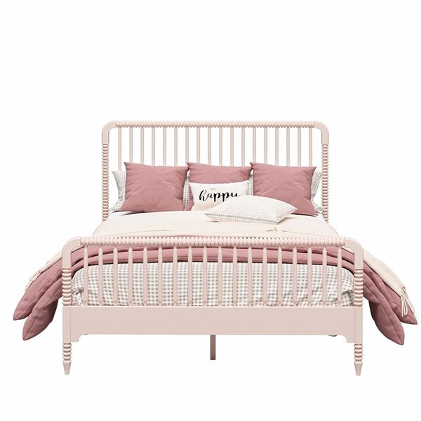 Little Seeds Rowan Valley Linden Pale Pink Wooden Full-Size Kids ...