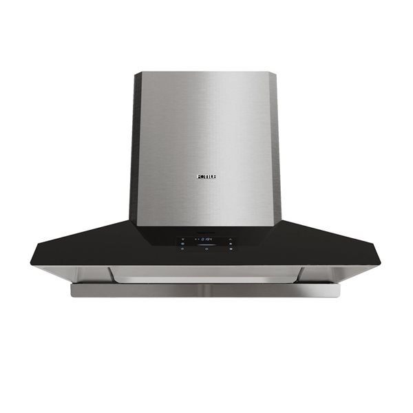 FOTILE 36-in 1300 CFM Stainless Steel Perimeter Vent Wall Mounted Range ...