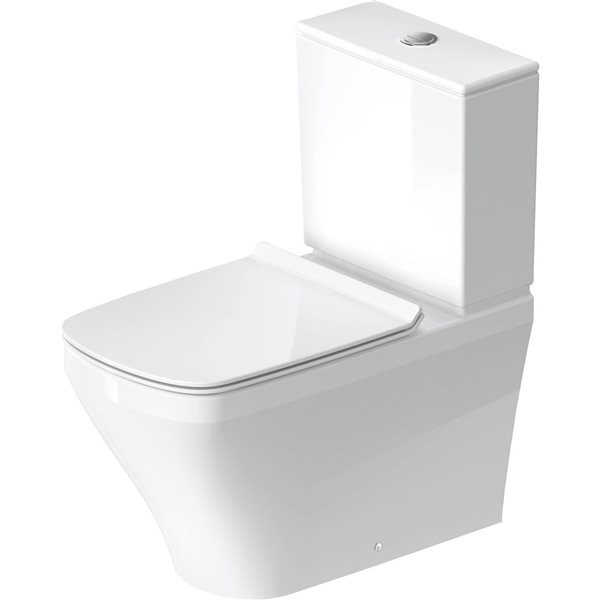 Duravit DuraStyle 27.75-in H White Floorstanding Close Coupled Toilet ...