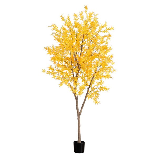 Nearly Natural 8-ft Autumn Maple Artificial Tree T4811 | RONA