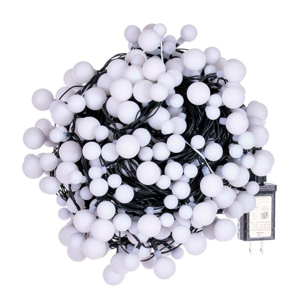 Vickerman 400 Light Multicolour LED Indoor/Outdoor Three-Size Cherry ...