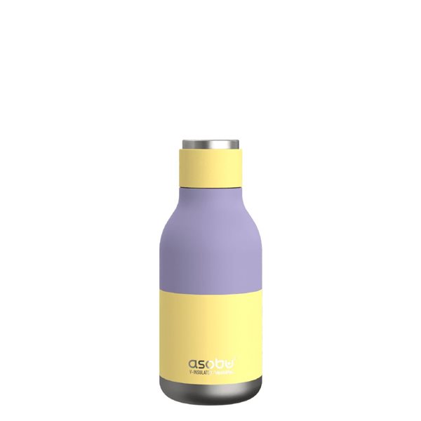 Asobu URBAN Pastel Yellow 16 oz Vacuum Insulated Water Bottle SBV24PY ...