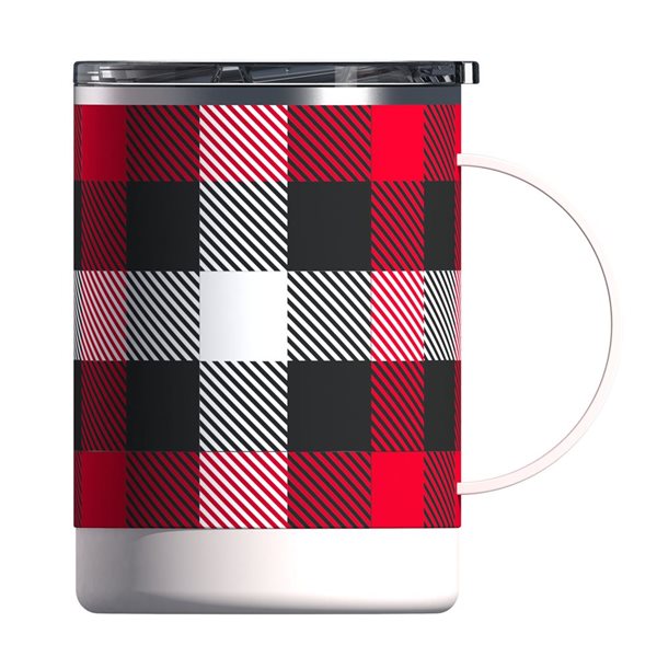 Asobu Ultimate Red Plaid Mug SM30RP | RONA