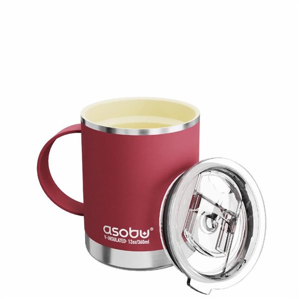 Asobu Ultimate Burgundy Mug SM30BU | RONA