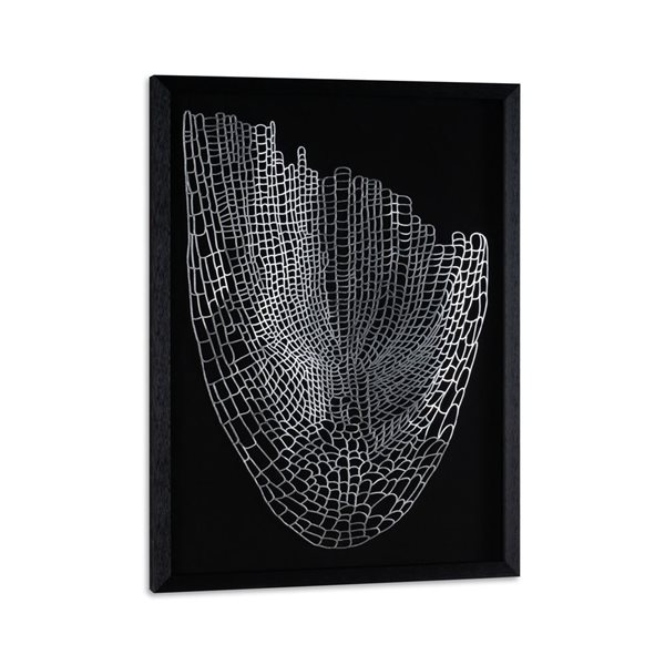 Gild Design House Soaring Silver 24" x 32" Shadow Box 0A-0AAGB | RONA
