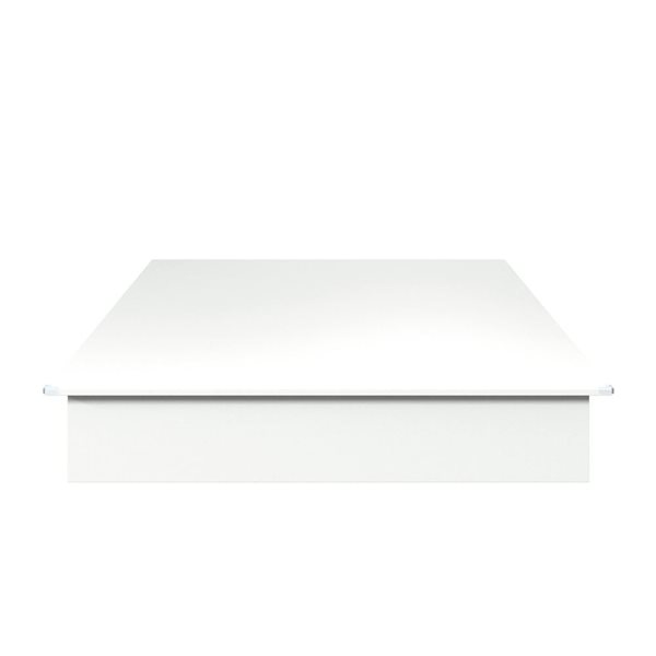 Lit plateforme Valere de Nexera blanc, grand lit 386003 | RONA
