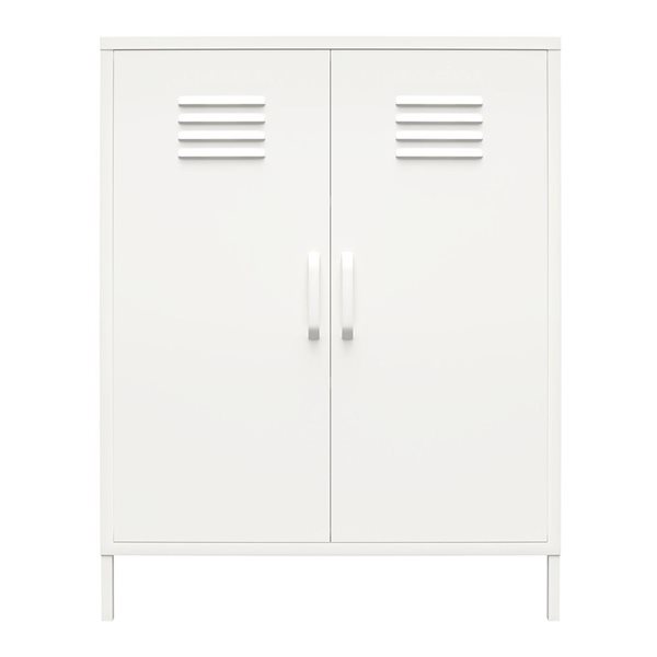 Systembuild Evolution Mission District 31.5 W x 40-in H White Metal 2 ...