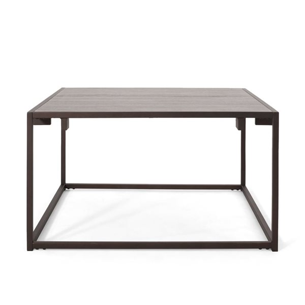 Cape Crack Grey and Bronze Modern Industrial Coffee Table PZZ825P201260 ...
