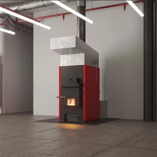 US Stove Company Hot Blast HB1520 Red Wood Furnace | RONA
