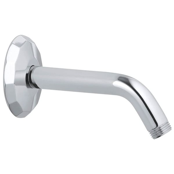 GROHE Kensington 5.9-in Polished Chrome Shower Arm 27034000 | RONA
