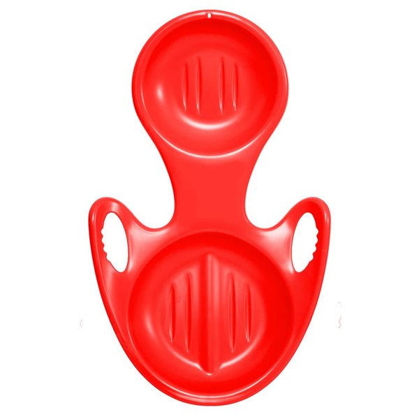 SportsStuff Rocket 1-Person Plastic Red Snow Sled AHPS-04 | RONA