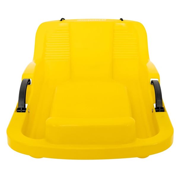 SportsStuff 1-Person Plastic Yellow Snow Sled SSPS-106 | RONA