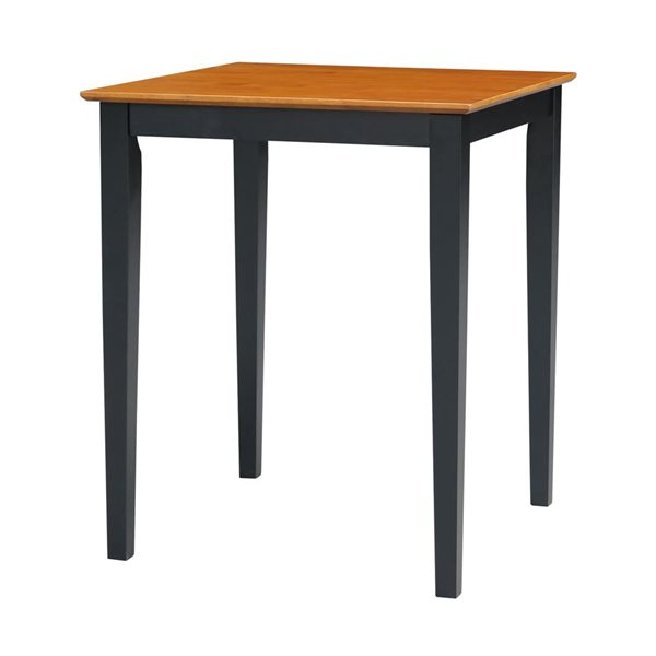 International Concepts 30 W x 36-in H Wooden Square Dining Table ...