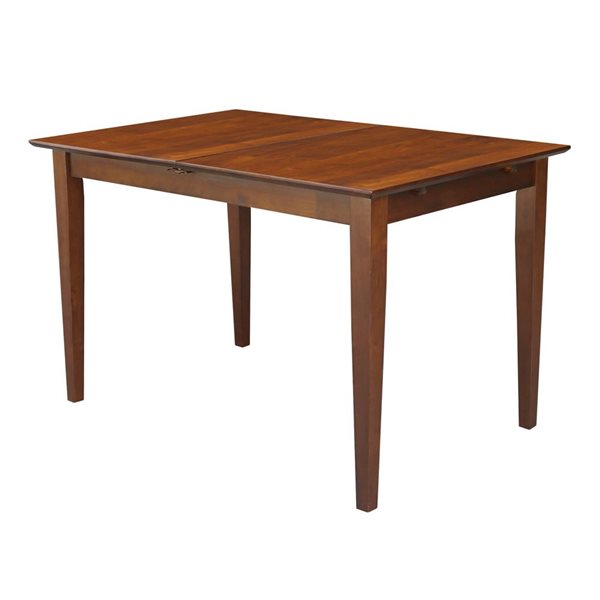 International Concepts 32 W x 60 L x 30-in H Wooden Dining Height Table ...