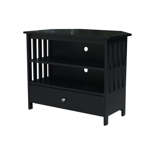 International Concepts Mission Corner TV Stand - Black TV46-27 | RONA