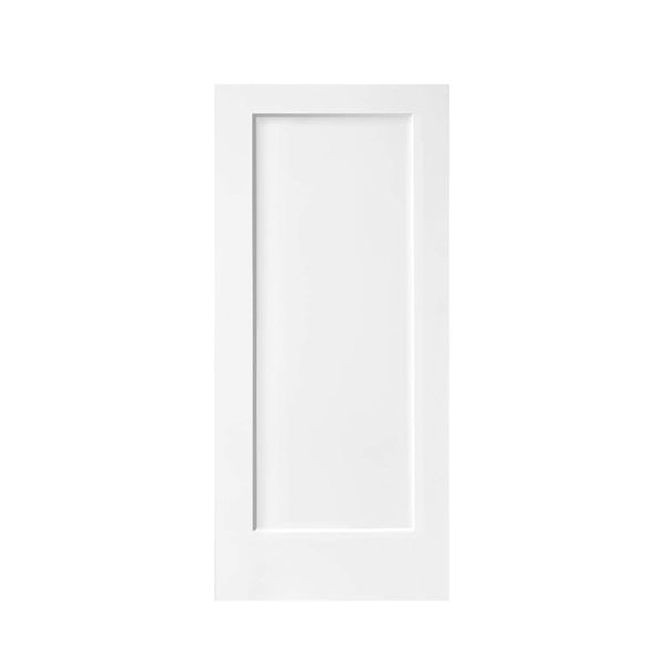 CALHOME 36 x 80-in White Stained Composite MDF 1 Panel Interior Pocket ...