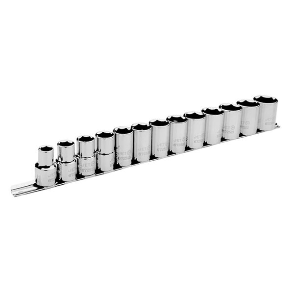 JET 13-Pc 1/2-in Drive Metric Socket Set - 6 pt. 601312 | RONA