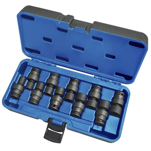 JET 10-Pc 3/8-in Drive Metric Universal Impact socket Set - 6 Point ...
