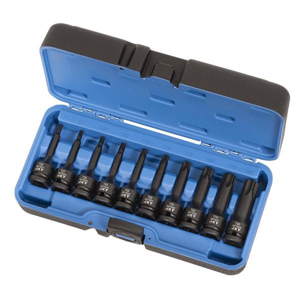 JET 10-Pc 1/2-in Drive TORX® Bit Impact Socket Set 610326 | RONA