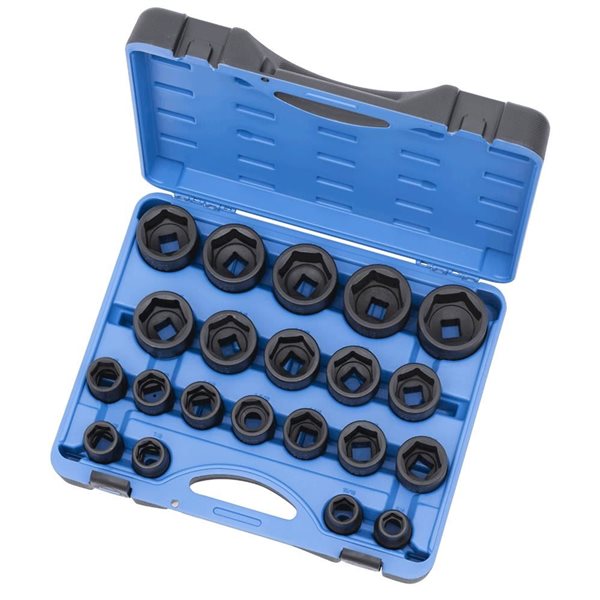 JET 21-Pc 3/4-in Drive SAE Impact Socket Set - 6 pt. 610409 | RONA