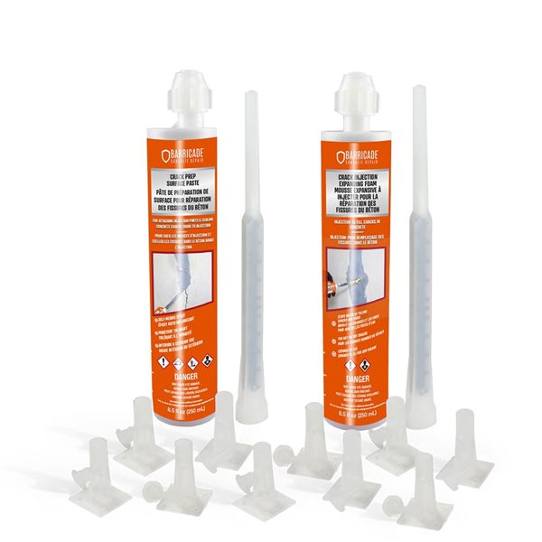 Barricade Concrete Repair Crack Injection Kit FG20129 | RONA