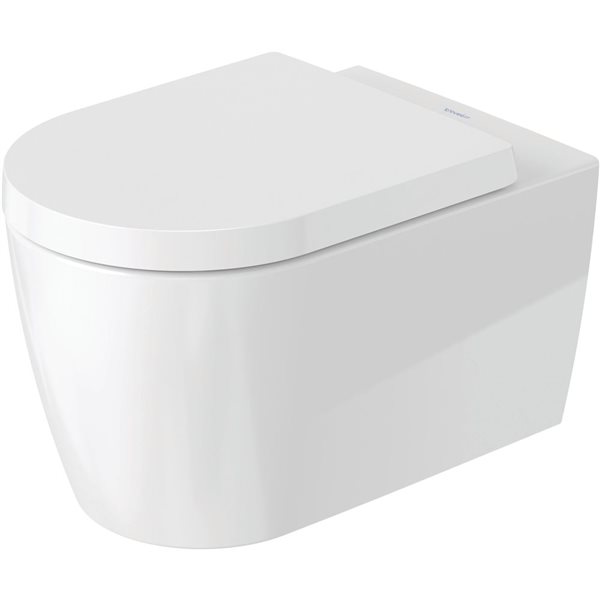 Duravit ME by Starck 1.28 gal/flush White Dual Flush Rimless Elongated ...