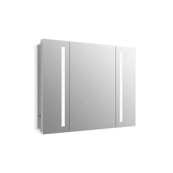 KOHLER Verdera 40 W x 30-in H LED Lighted Medicine Cabinet w/ Pivoting ...