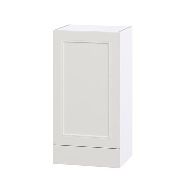 Hugo&Borg Belcourt Grey Wall Kitchen Cabinet with One 5-in Drawer - 18 ...