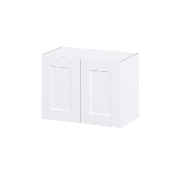 Hugo&Borg Jolie Warm White Wall Bridge Kitchen Cabinet - 27 x 20-in ...
