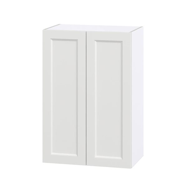 Hugo&Borg Riviera 2-Door Bright White Wall Kitchen Cabinet - 24 x 35-in ...