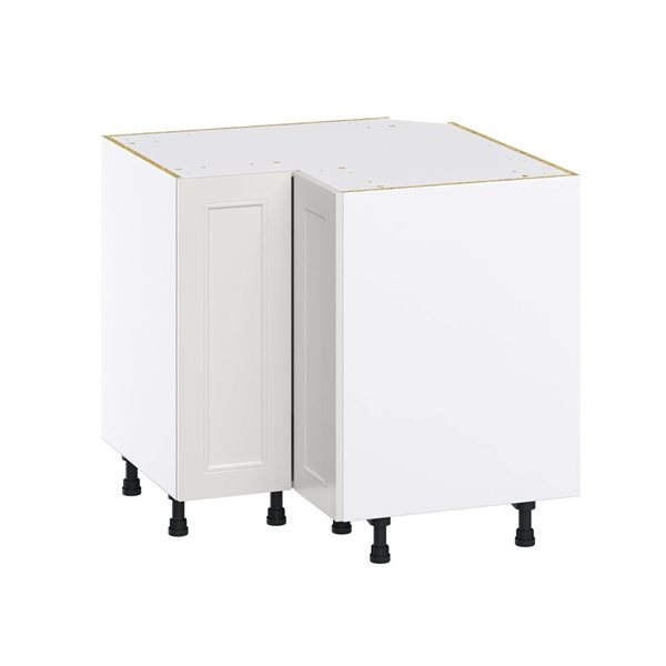 Hugo&Borg Belcourt 36 W x 34.5-in Grey Lazy Susan Base Kitchen Cabinet ...