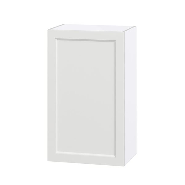 Hugo&Borg Riviera Bright White Wall Kitchen Cabinet - 21 x 35-in ...