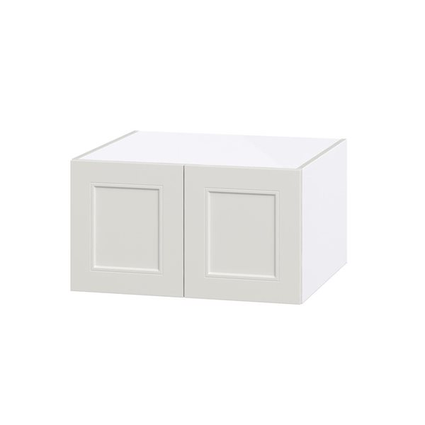 Hugo&Borg Belcourt Grey Deep Wall Bridge Kitchen Cabinet - 27 x 15 x 24 ...