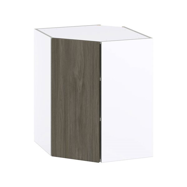 Hugo&Borg Savane 24 W x 30-in H Brown Textured Melamine Wall Corner ...