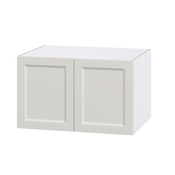 Hugo&Borg Belcourt Grey Deep Wall Bridge Kitchen Cabinet - 33 x 20 x 24 ...