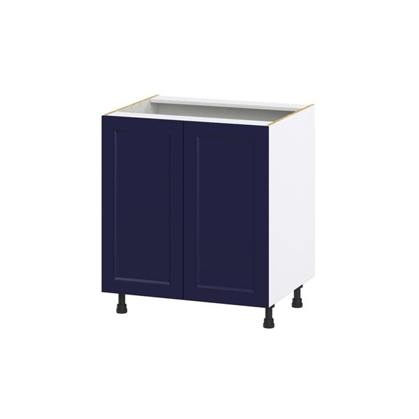 Hugo&Borg Lorette Base 2 Full High Doors and 3 Inner Drawers Blue ...