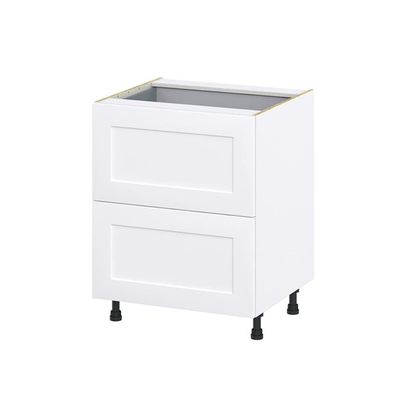 Hugo&Borg Jolie Base 2 Drawers and One Inner Drawer Warm White Kitchen ...