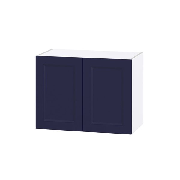 Hugo&Borg Lorette Blue Wall Bridge Kitchen Cabinet - 27 x 20-in ...