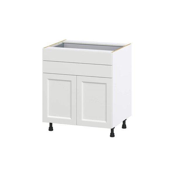 Hugo&Borg Riviera Base 2 Doors and Two 5-in Drawers Bright White ...