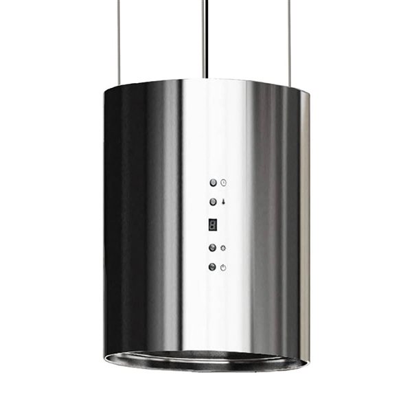 VICTORY 600 CFM Ductless Island Range Hood with Remote Control ...