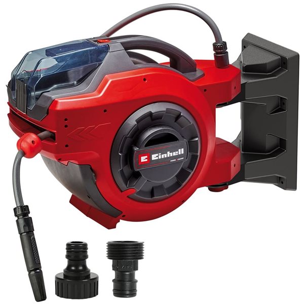 Einhell Cordless Wall Mount Hose Reel 18 V GE-HR 18/30 WH Li-Solo 4173779 | RONA