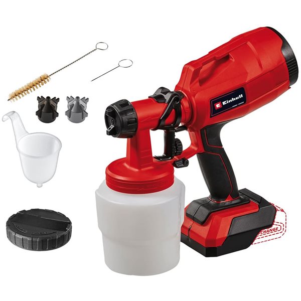Einhell Cordless HVLP Paint Sprayer 18 V TC-SY 18/60 Li-Solo 4260027 | RONA