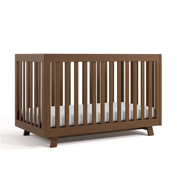 Storkcraft Beckett 3-in-1 Convertible Hazelnut Brown Crib 04610-608 | RONA