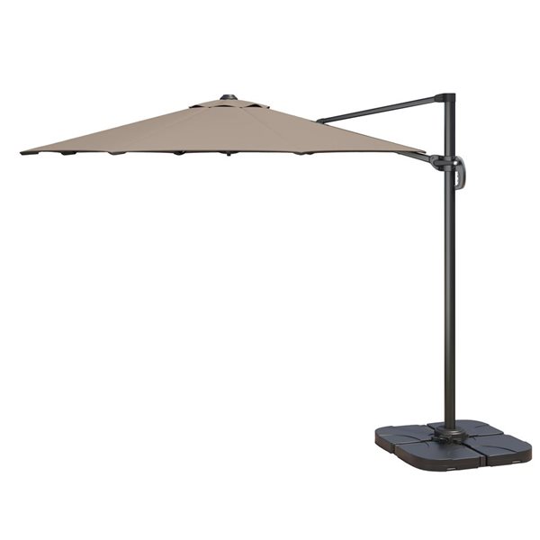 Parasol Sirio 10 x 10 pi kaki HA082-BKKK | RONA