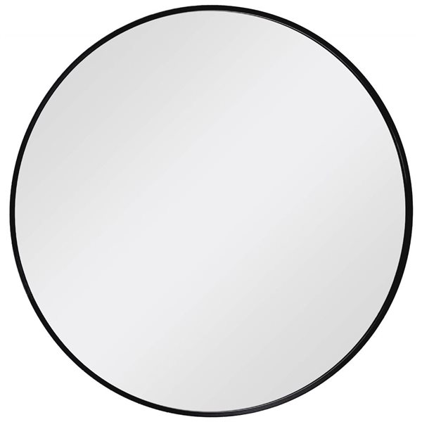 DECOR WONDERLAND Miroir mural rond Thompson de Decor Wonder 35 po avec ...