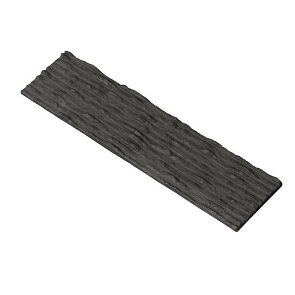 LuxySplash Annetta 12-Pc 3 x 12-in Grey Sealed Sandstone Subway Peel ...