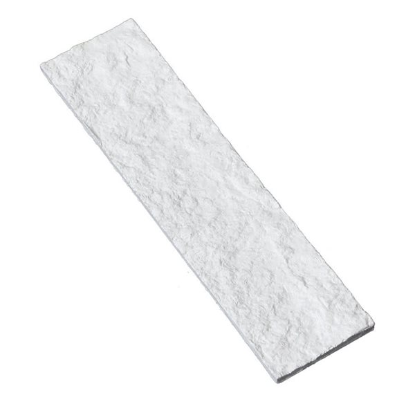 LuxySplash Annetta 12-Pc 3 x 12-in White Sealed Sandstone Subway Peel ...